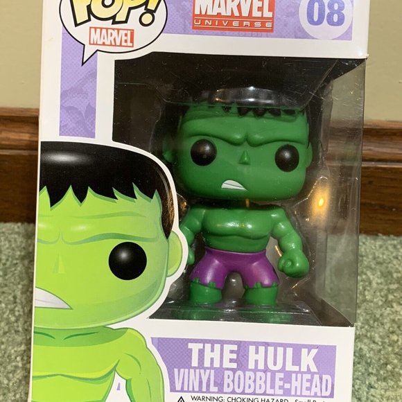 Funko | Other | Funko Pop 8 Hulk Marvel Universe Exclusive 204 Retired ...